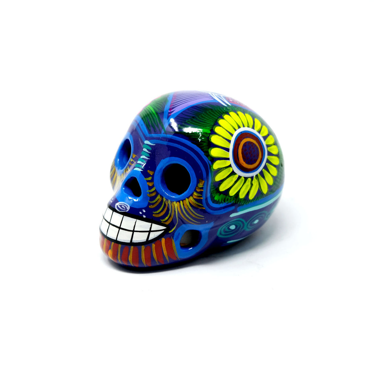Calaca Chica Base Azul – Casa Milagros