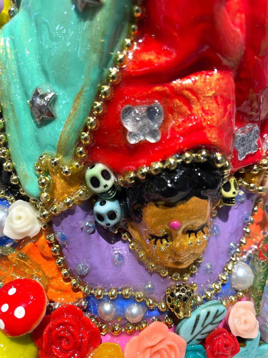 Virgen Guadalupe Catrina – Casa Milagros