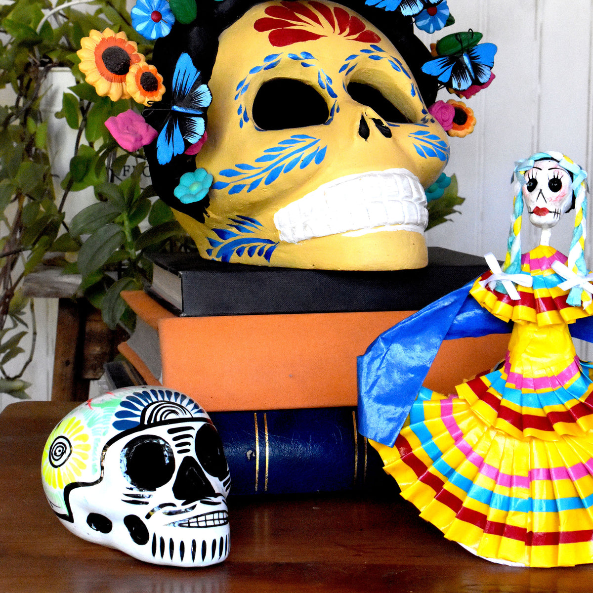 Calaca Mini Azul – Casa Milagros